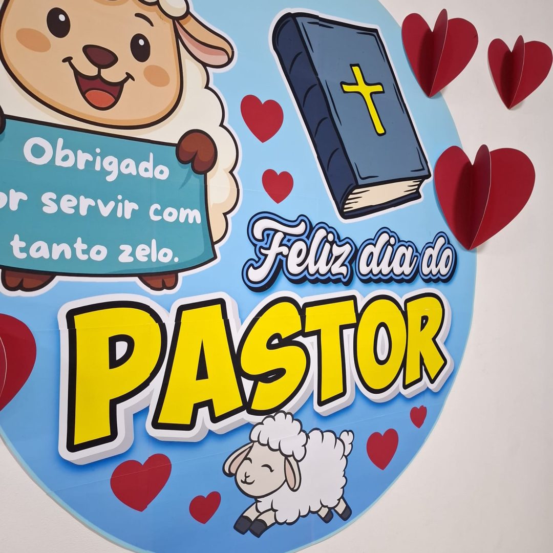 PAINEL REDONDO DIA DO PASTOR – Edificação Kids – Recursos Bíblicos para ...